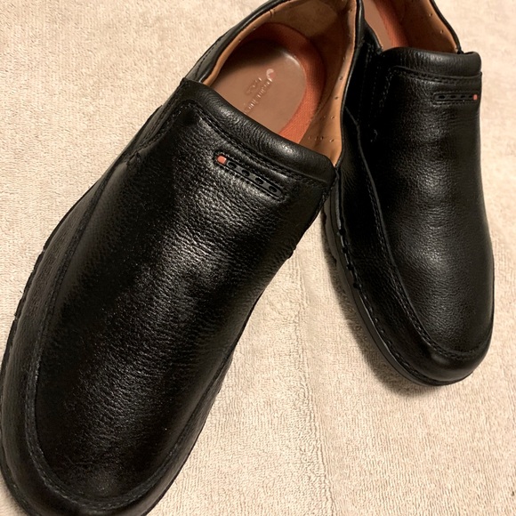 Clarks | Shoes | Unstructured Clarks Mens Shoes Black | Poshmark